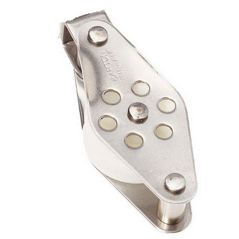 Barton Stainless Block Single and Becket Plain 35mm