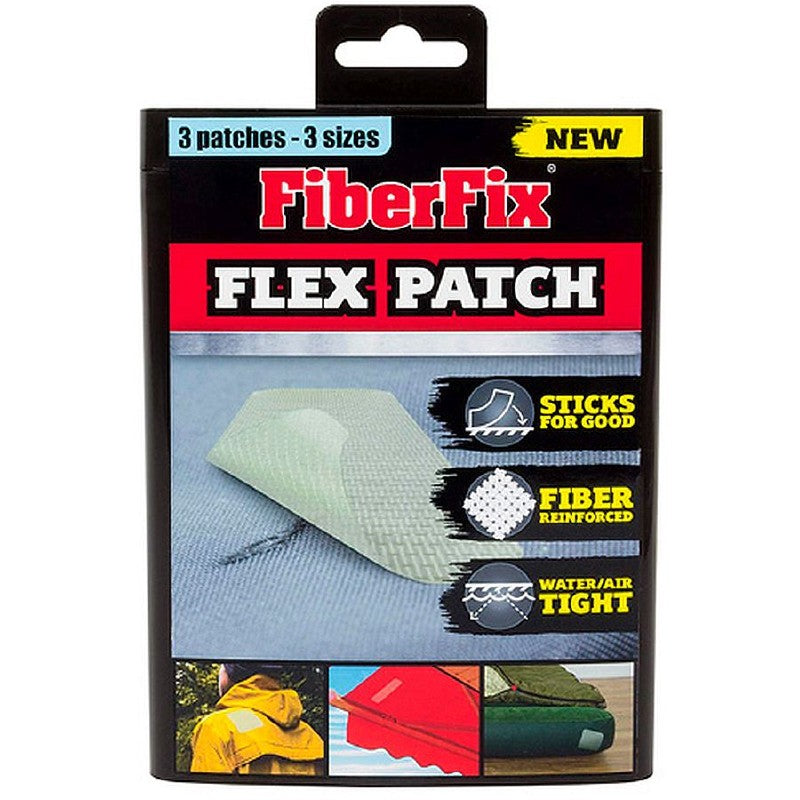 J B Weld FiberFix Flex Patch Rubberied Fibregalss Repair Patch - Pack
