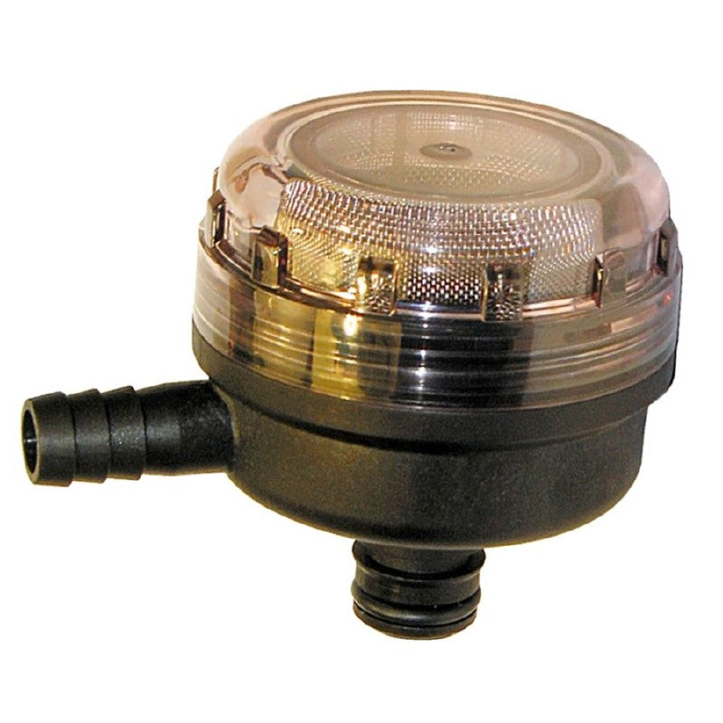 Jabsco Fresh Water Pump Inlet Strainer - Hose 15mm 90 Degree - 46400-0