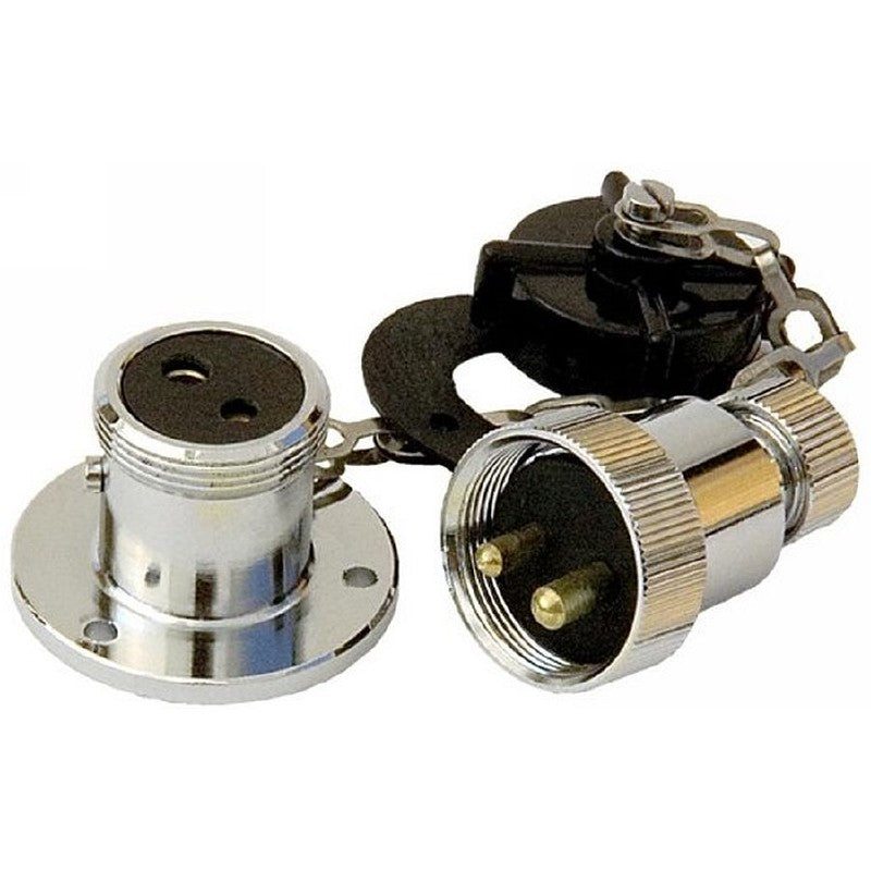 Osculati Waterproof Plug and Socket Deck Connector 10 Amp - 2 Pin