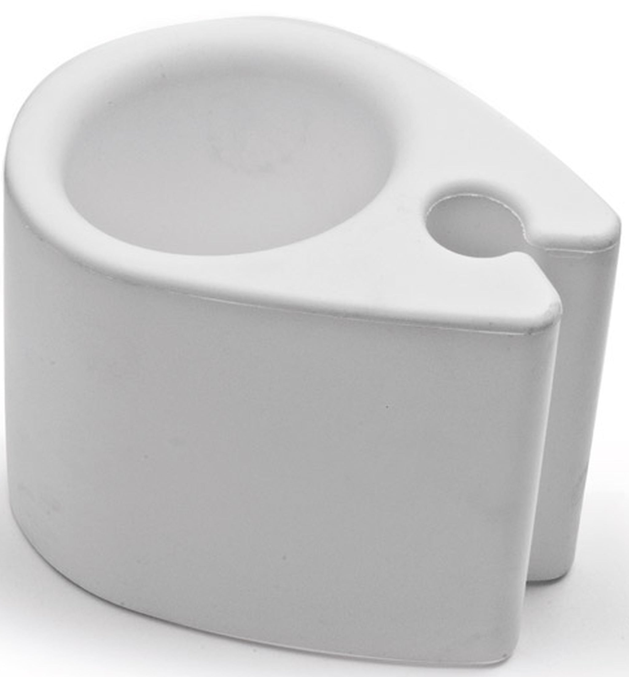 Ocean Tube Mount Clip-On Drinks Holder - White